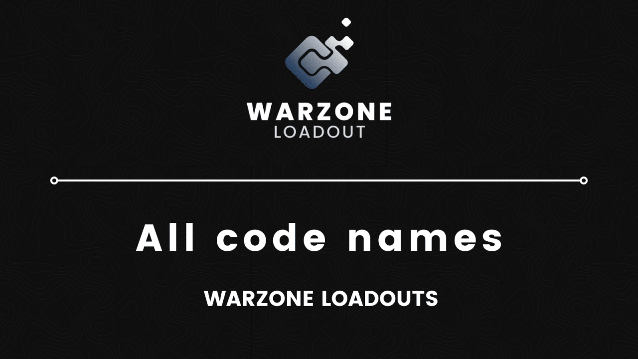All Warzone weapon codenames for Blueprints & patch notes: MW, Cold War ...