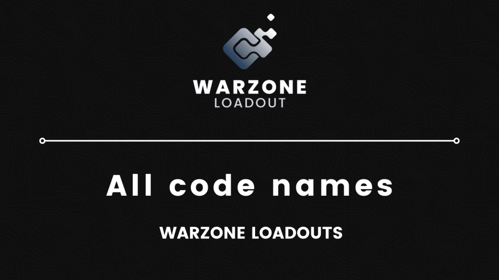All Warzone weapon codenames for Blueprints & patch notes: MW, Cold War ...
