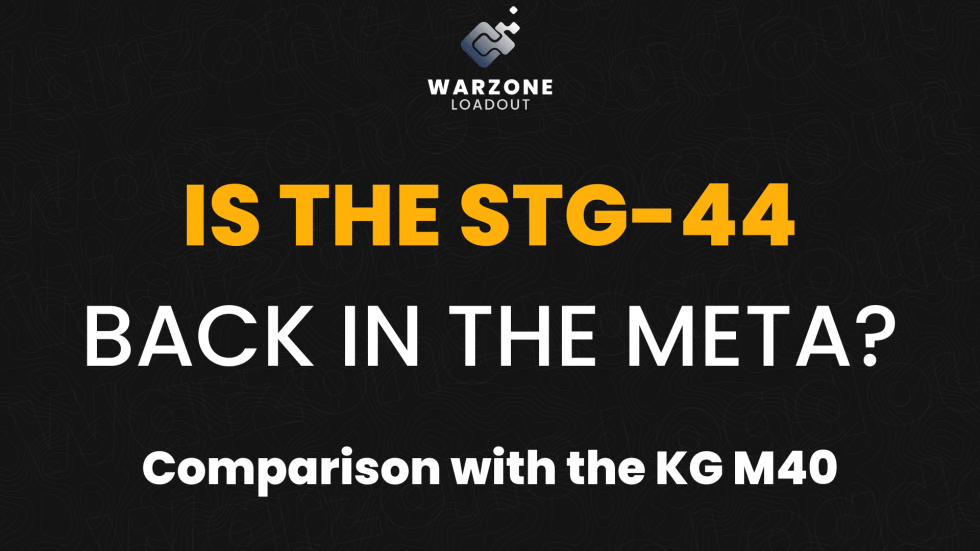 Is the STG-44 coming back in the meta? Best loadouts, stats and more ...