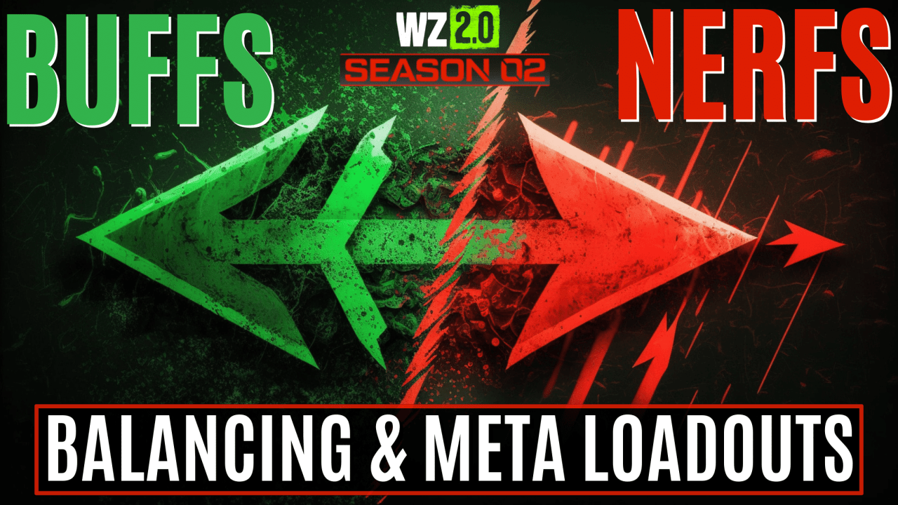 ALL SEASON 2 NERFS & BUFFS - Brand new meta & loadouts! | Warzone Loadout