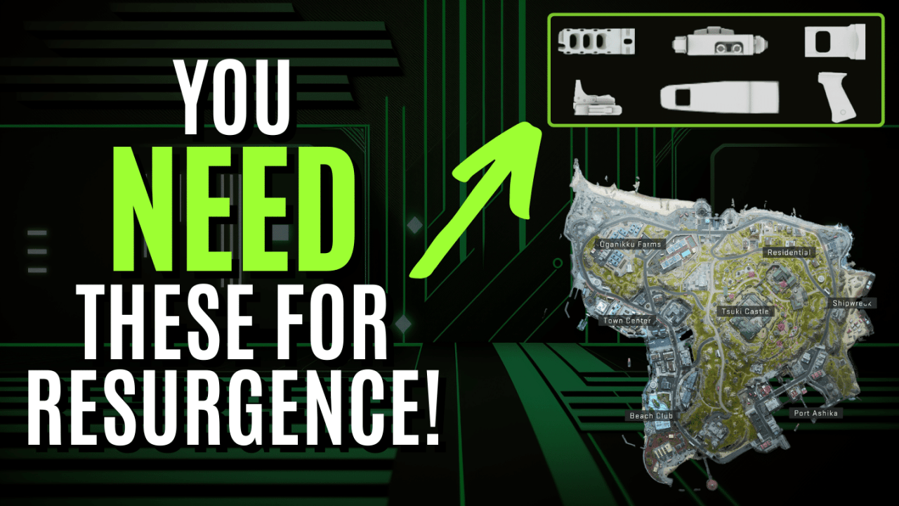 The best attachments for Ashika Island (Resurgence Warzone 2) | Warzone ...