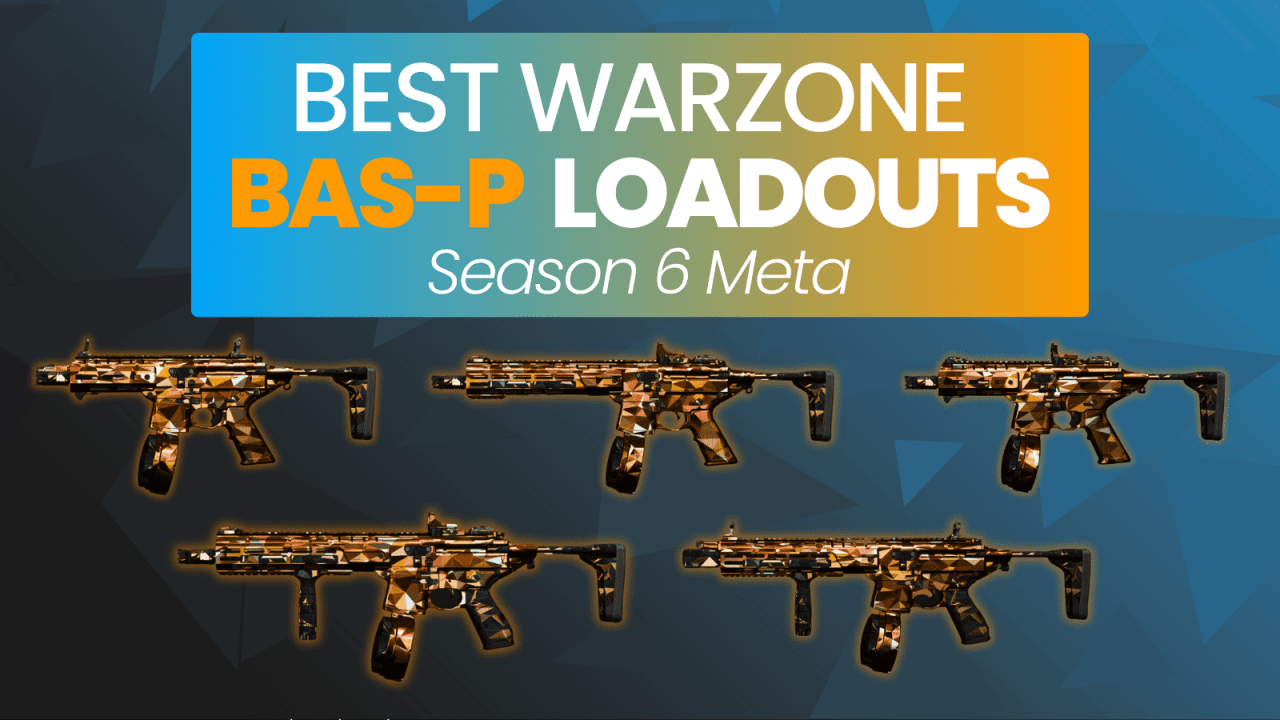 This gun kills faster than the MP5: Best BAS-P Loadouts for Warzone ...