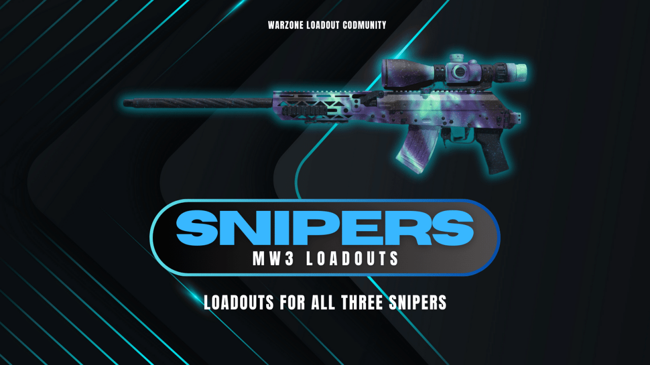 Best Loadouts for MW3 Snipers: Longbow, Katt-AMR, and KV Inhibitor ...