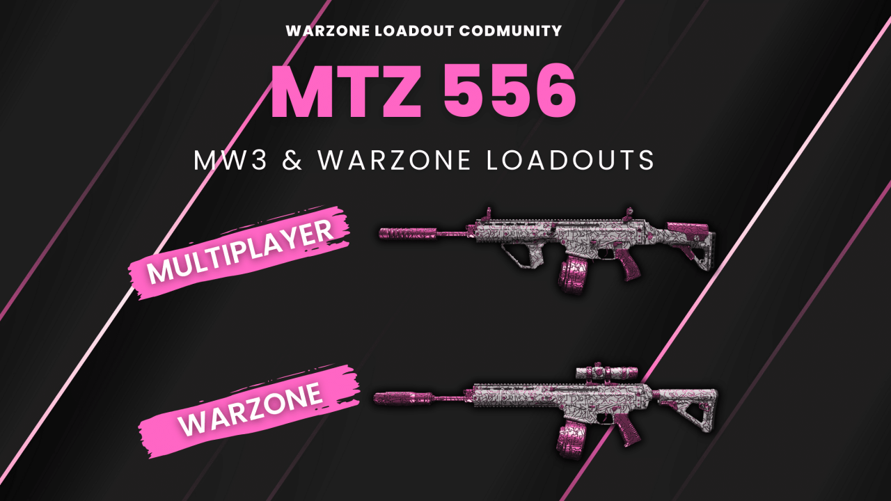Mastering the MTZ 556: Optimal Loadouts for MW3 Multiplayer, Zombies ...