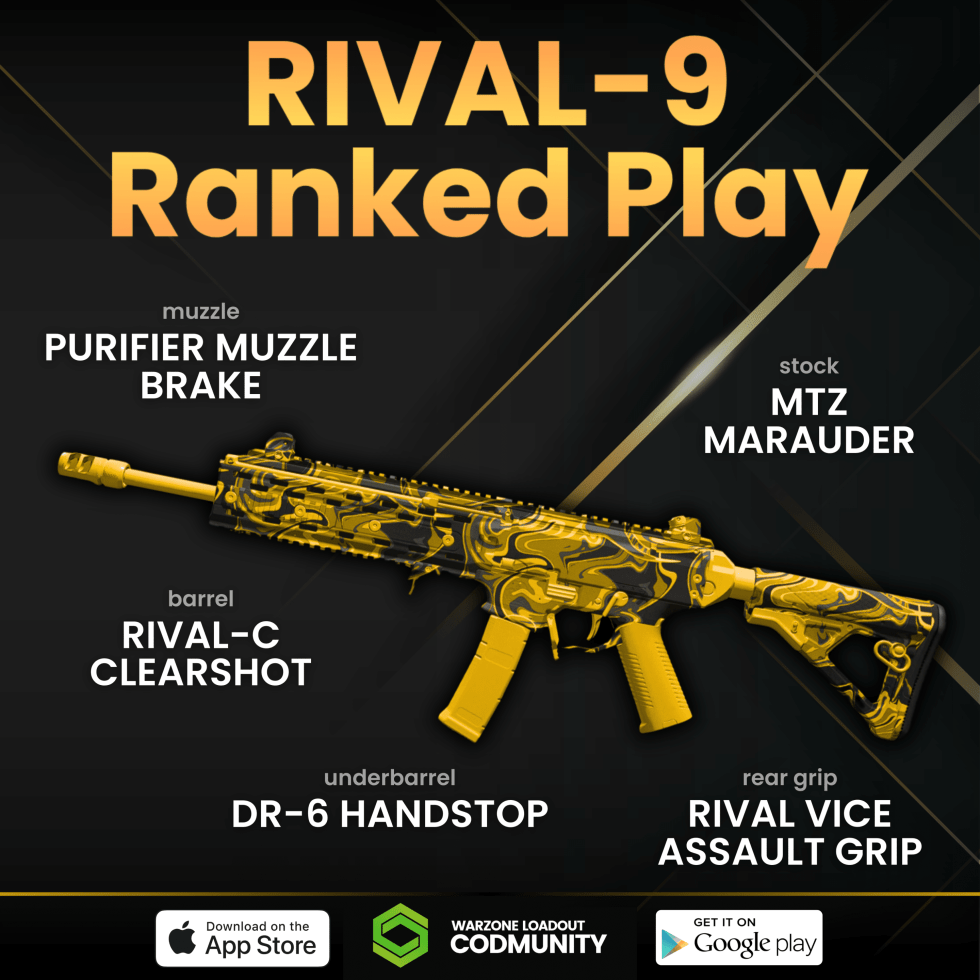The best Ranked Play loadouts to use in MW3 - MCW, Rival-9 and Renetti ...
