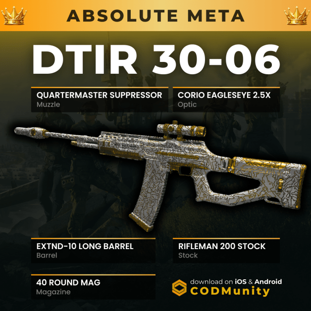 Best DTIR 30-06 Warzone Loadout: Absolute Meta for Long-Range | Warzone ...